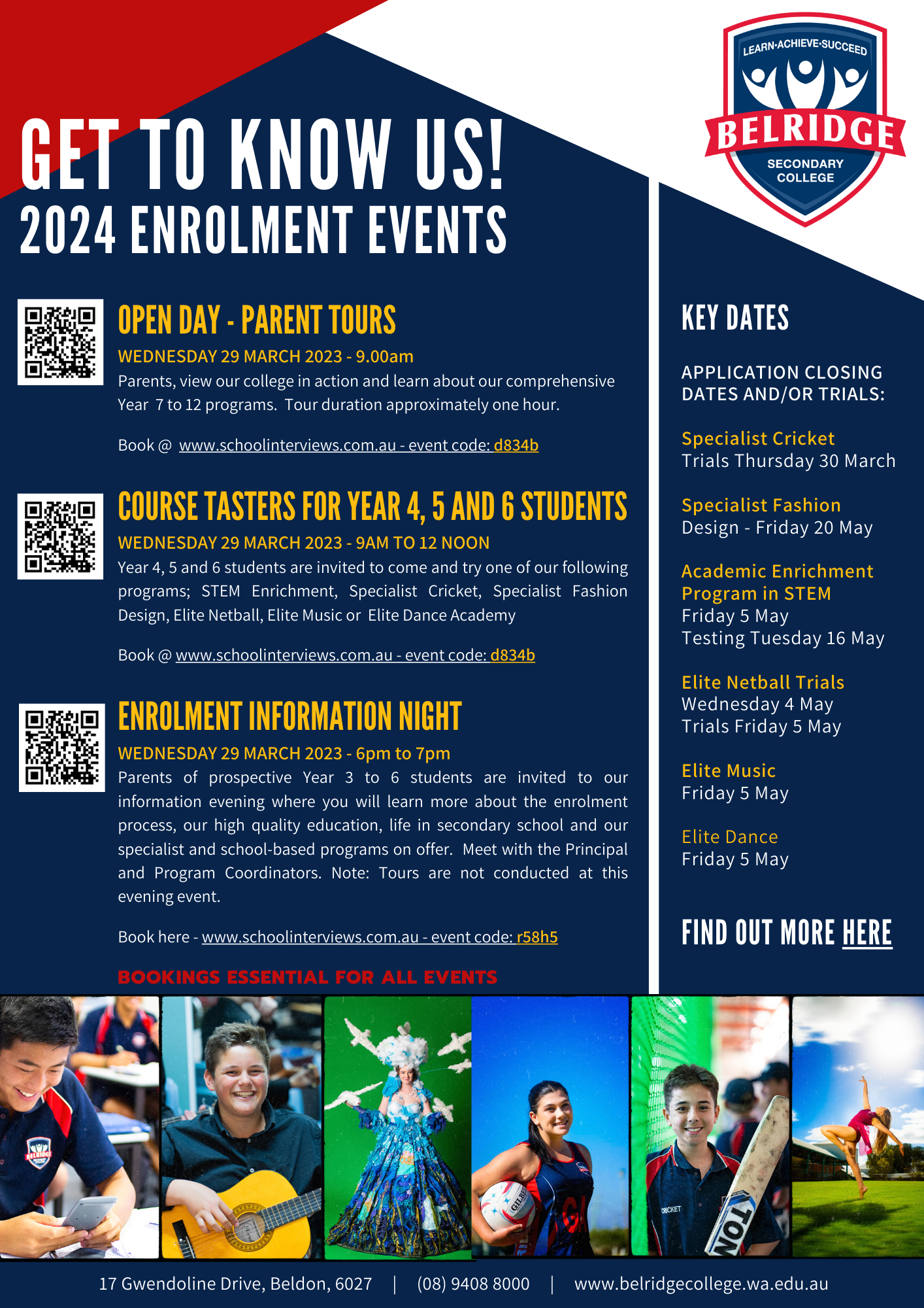 2023 Belridge Open Day